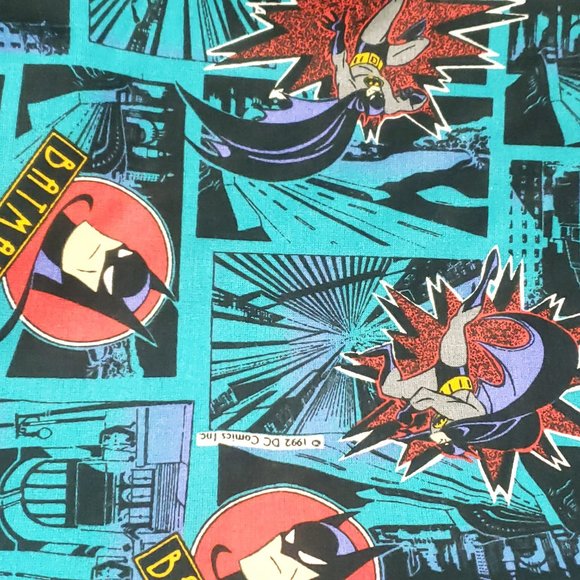 DC Comics | Office | Batman 992 Dc Comics Material Sewing Fabric By The ...